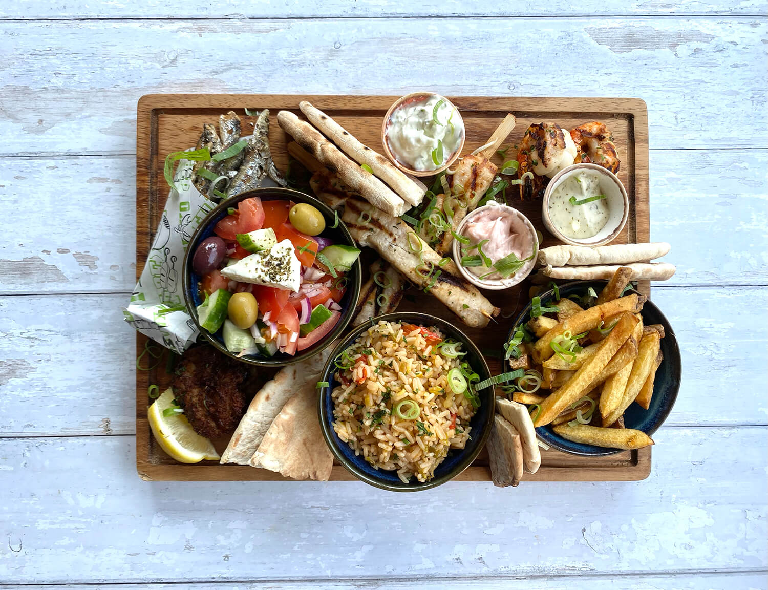 Gallery | Yiayias at The Fox | Greek Cypriot | Restaurant Farnham